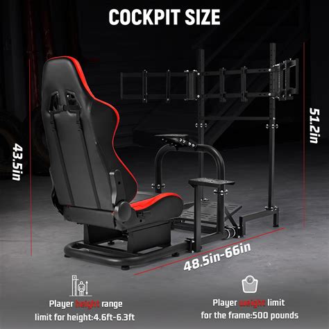 Dardoo Racing Simulator Cockpit Vertical Bracket Philippines Ubuy
