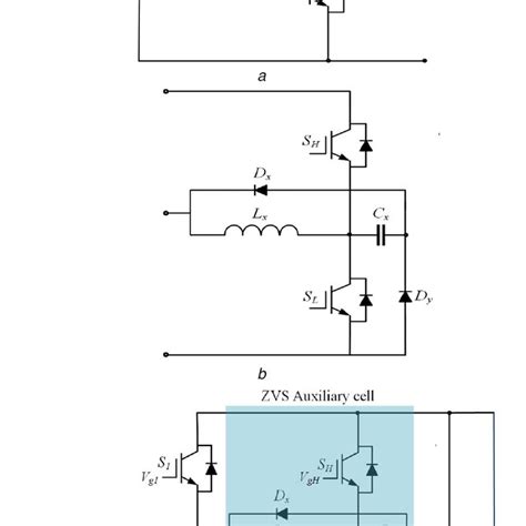 Simulated Waveforms Buck Mode A Voltage Across Resonant Capacitor