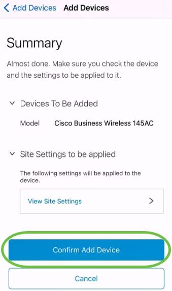 Day Zero Configuration Of Cisco Business Mobile App Cisco