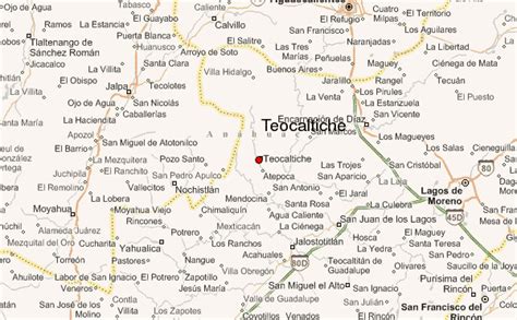 Guía Urbano De Teocaltiche