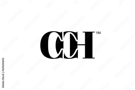 Cch Logo Branding Letter Vector Graphic Design Useful As App Icon