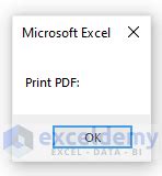 Excel VBA To Print As PDF And Save With Automatic File Name 9 Methods