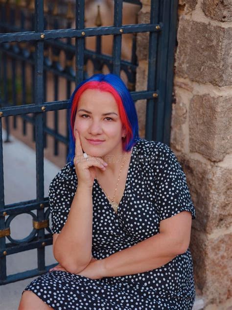Female Summer Old Town Walk In Antalya Turkey Stock Image Image Of