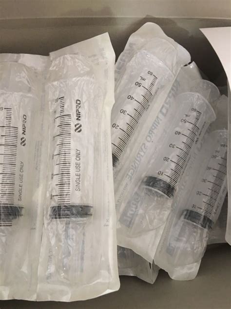 NIPRO Syringes 50Ml Health Nutrition Assistive Rehabilatory Aids Other Assistive Aids On