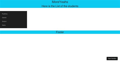 Routing Component Codesandbox