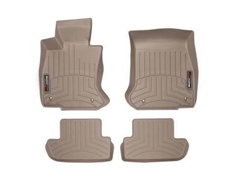 Weathertech 12 Bmw 6 Series Front And Rear Floorliners Tan