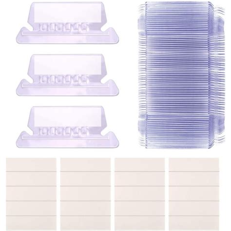 2 Inch 60 Sets Hanging File Tabs And Inserts Colorful File Folder Labels Filing Tabs For File