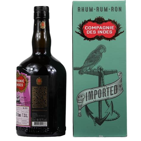 Compagnie Des Indes Trinidad 11 Years Tdl Deliawhisky De