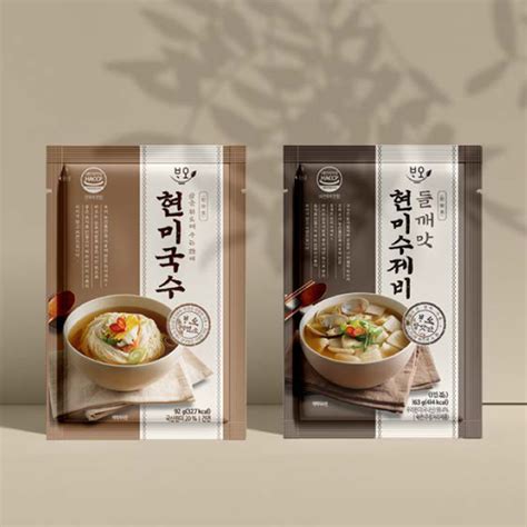 식품 포장디자인