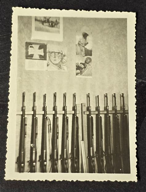 1943 Wehrmacht Rifles Stacked Pinup Girls Ww2 Wwii German Military