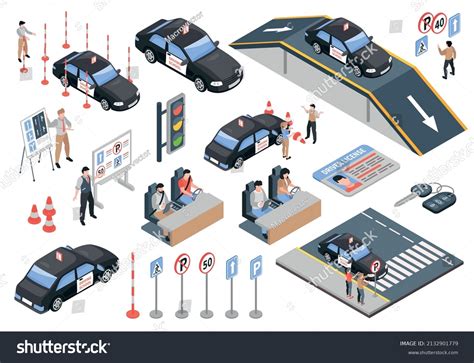 23 Driving Simulators Traffic Lights And Road Signs Stock Vectors Images And Vector Art