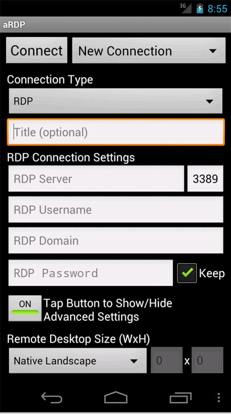 Ardp Secure Rdp Client Apk Para Android Download