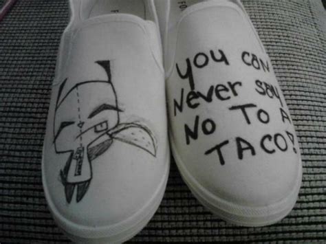 Shoes Invader Zim Taco And Gir On Favim Com