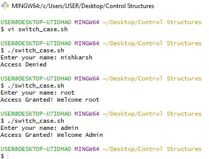 Control Program Flow In Shell Scripts Using If Else And Switch Case