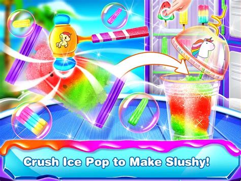Rainbow Slushy Maker Slushie Ice Candy Bars For Android Download