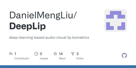 GitHub DanielMengLiu DeepLip Deep Learning Based Audio Visual Lip Bometrics