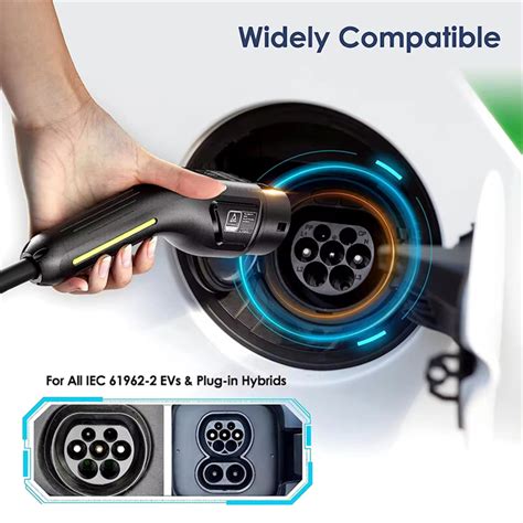 Electric Car Charger Plug Iec 62196 Type 2 Ev Charger Connector