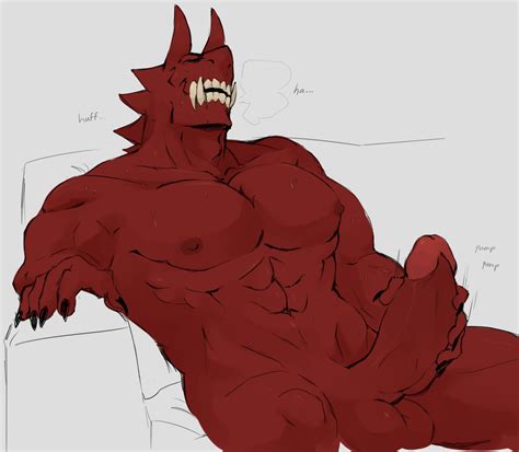 Rule 34 Abs Balls Barazoku Big Penis Bodily Fluids Demon Demonic