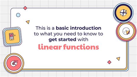 Characteristics Of Linear Functions Google Slides PPT