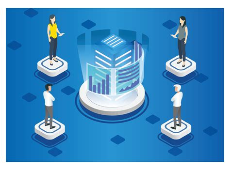 Modern Isometric Data Analysis Illustration Web Banners Suitable For Diagrams Infographics