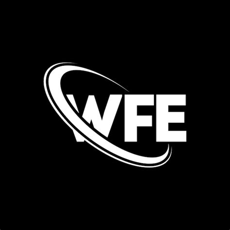 Premium Vector Wfe Logo Wfe Letter Wfe Letter Logo Design Initials