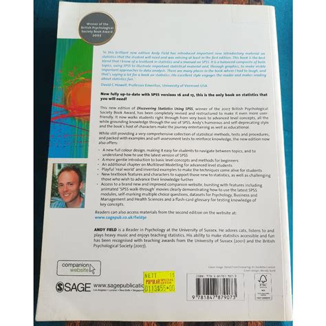 Discovering Statistics Using Spss 3rd Edition Hobbies And Toys Books