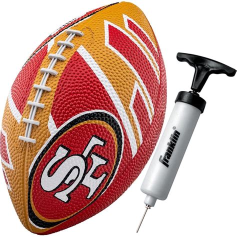 Franklin Sports Nfl Team Footballs Rubber Youth Mini Balls For All