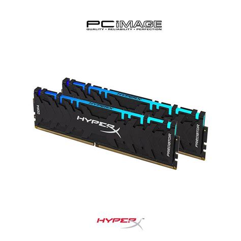 KINGSTON (HX432C16PB3AK2/32) HyperX Predator RGB 32GB (16GBx2) 3200Mhz ...