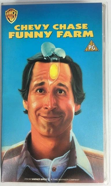 Funny Farm 1988 Vhs Pal 1990 Warner Home Video Release Videocassette