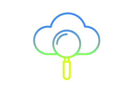 Cloud Search Graphic By Iconika Creative Fabrica