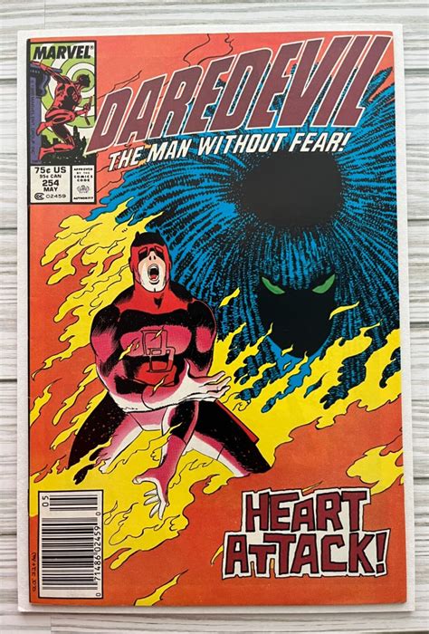 Daredevil 254 1st Appearance Of Typhoid Mary Rare Newsstand Edition