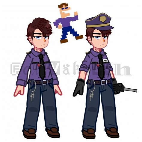 Five Nights At Freddys Sister Location Michael Afton Egg Gacha Club
