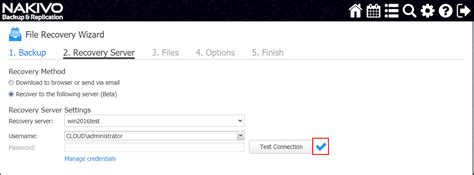 Nakivo Backup And Replication V74 Instant File Recovery To Source