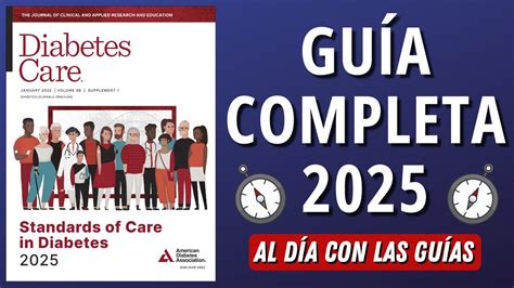 Diabetes Nueva Guía Ada 2025 Youtube