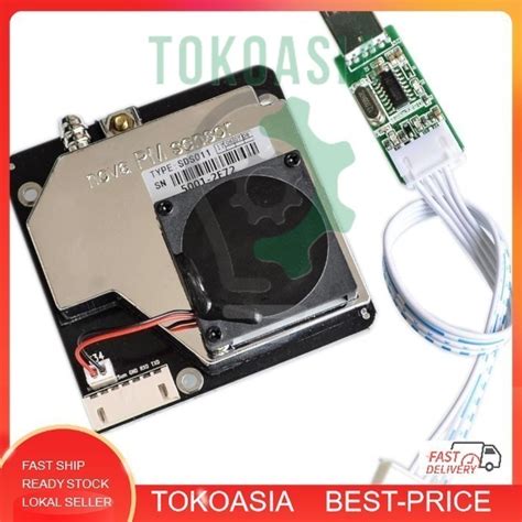 Jual Nova Pm Sensor Sds011 Laser Pm 25 Air Quality Detection Shopee