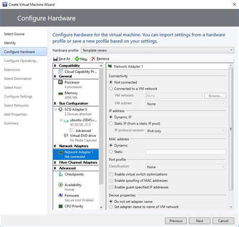 Scvmm Настойка кастомизации для Linux Administratop