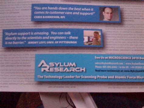 Asylum Research Who Thought That Was A Good Name For An Atomic Force