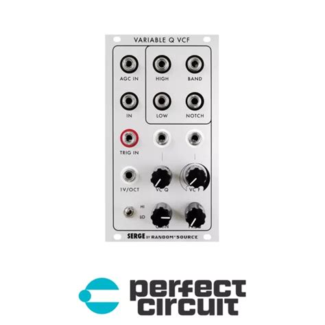 random source serge vcfq variable q vcf modular eurorack new perfect