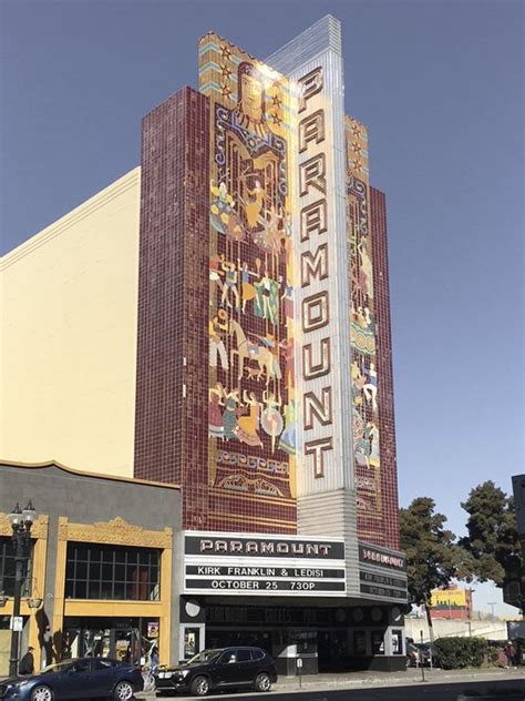 Paramount Theatre Oakland Paramount Theater Art Deco Architecture