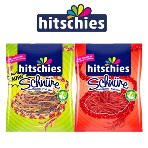 Hitschler Hitschles Spaghetti Shaped Fruity Jelly Rope 125g Sour And Strawberry Shopee Malaysia