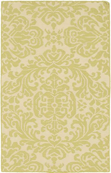 Hri Damask Dhg10 Lime Rug Rugs Done Right