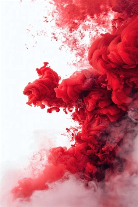Red Smoke Phone Wallpaper