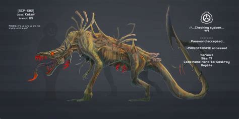 Scp 682 Scary Version By Revintar On Deviantart