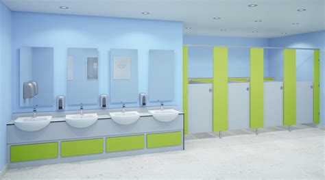 Reduced Height Range Babe Toilet Cubicles