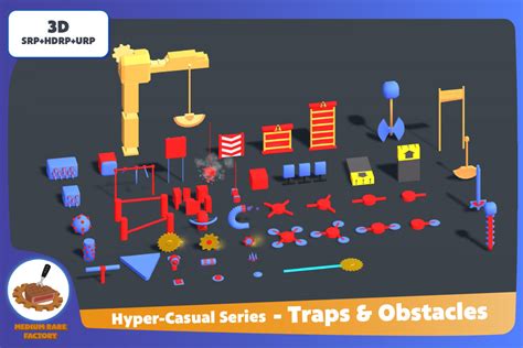 Hyper Casual Series 3d Runner Packmodular Low Poly