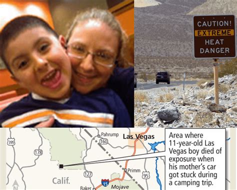 Alicia Sanchez And Her Son Carlos Drove To Death Valley California