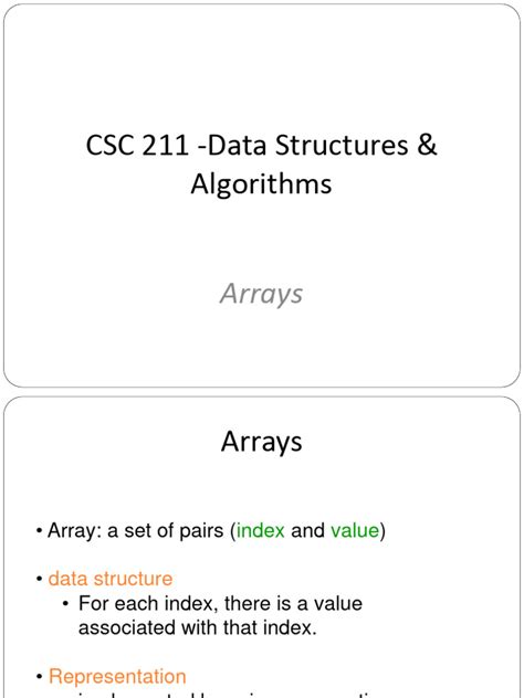 lecture 4 arrays pdf