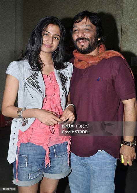Indian Playback Singer Roop Kumar Rathod And His Daughter Riva Pose News Photo Getty Images