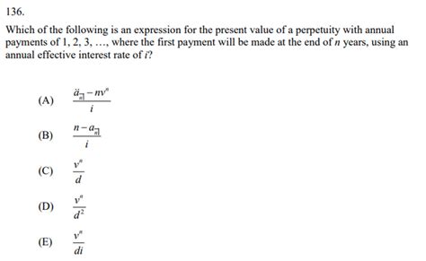Exam Fm Sample Questions No136 Ractuary