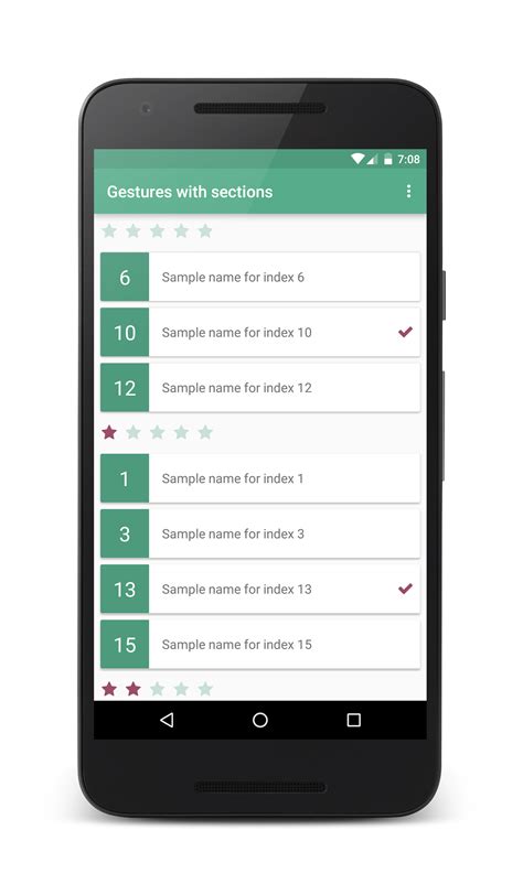 Advancedrecyclerview An Easy Empowering Kotli Codekk Androidopen Source Website